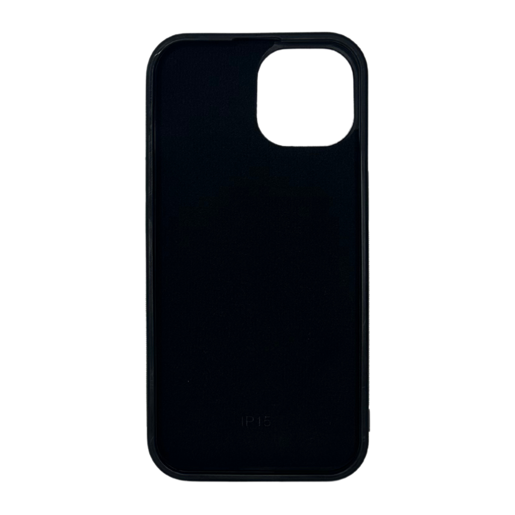 iPhone 15 - TPU Rubber Sublimation Phone Case (Highest Quality) - Black ...